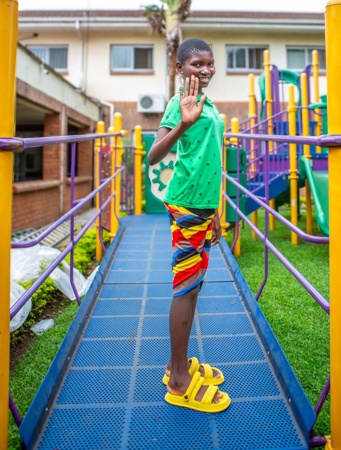 Akesi Triumphs Over Mobility Challenges